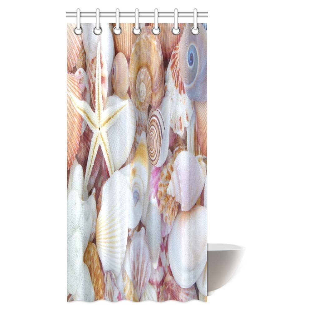 MYPOP Nautical Theme Collage of Sand Stones Starfishes and Seashells ...