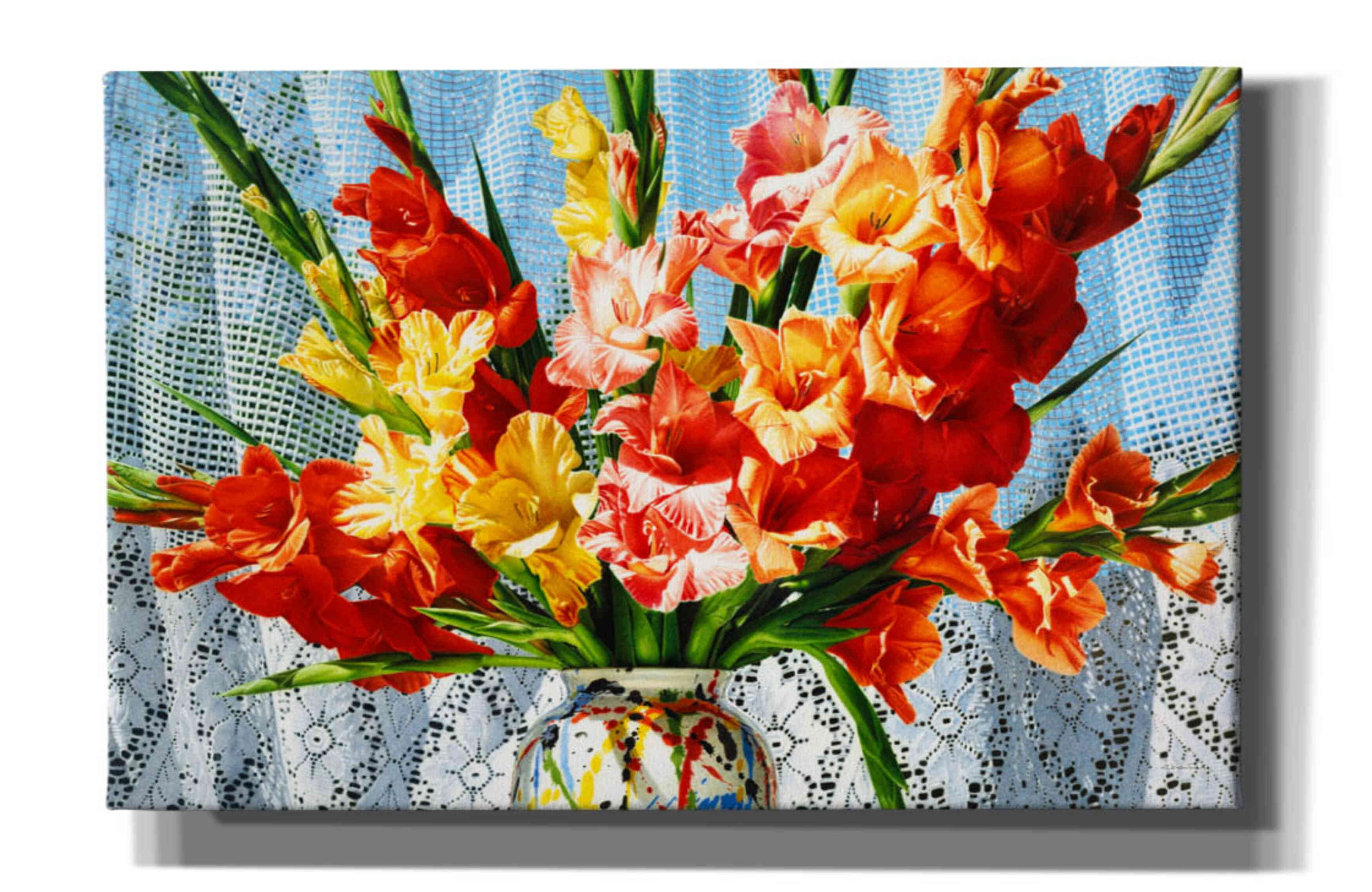 Epic Graffiti 'Fireworks' by Francois Chartier, Canvas Wall Art, 40"x26 ...