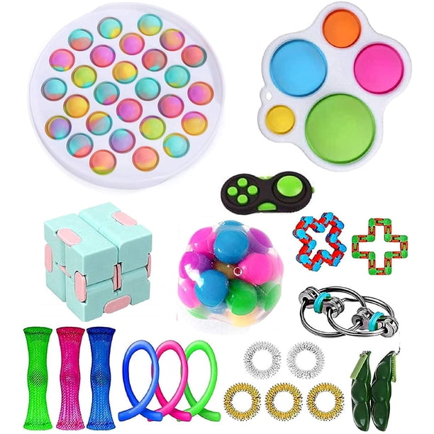 25Pcs Fidget Toys Pack, Cheap Sensory Fidget Toys Set Figetget Toys ...