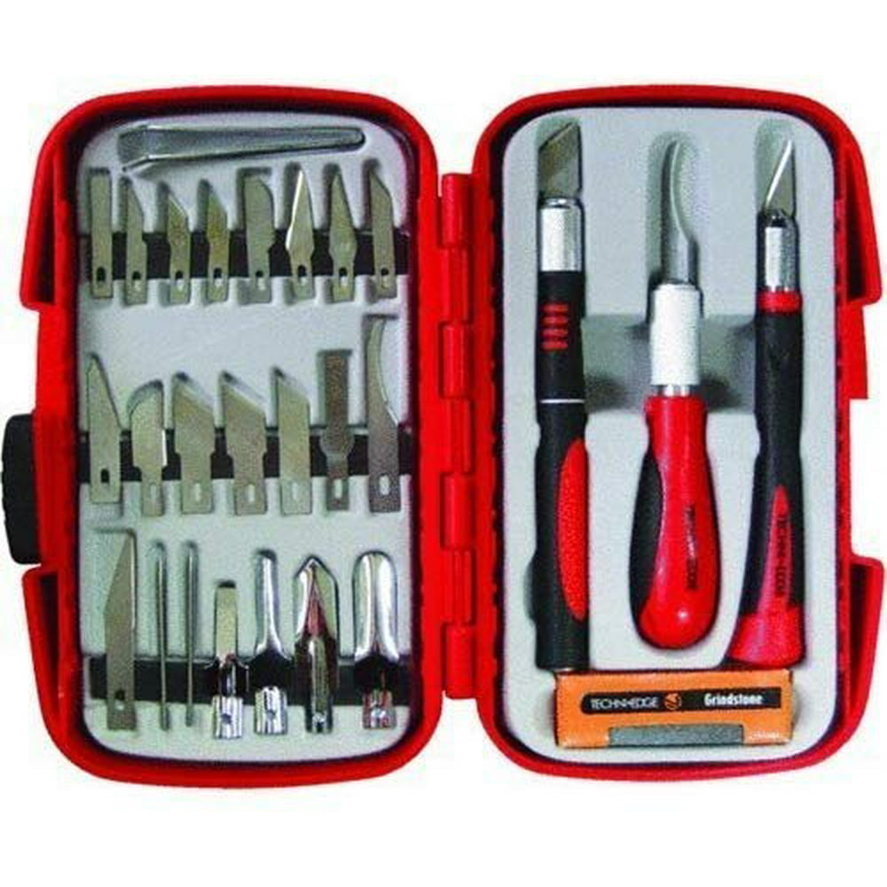 Techni Edge Hobby Knife 29 Piece - Walmart.com - Walmart.com