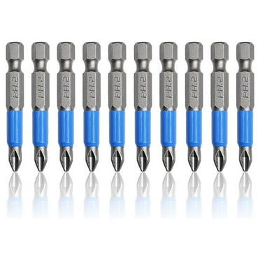 6pcs Magnetic Anti-Slip Screwdriver Bit Set, Phillips Screwdriver Bits ...