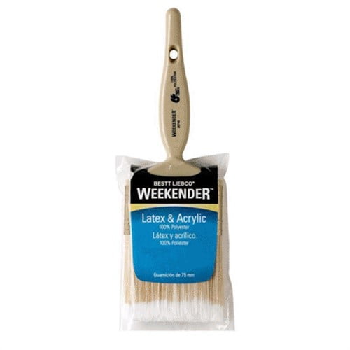 Bestt Liebco 502574500 3" Weekender Polyester Trim/Wall Paint Brush ...