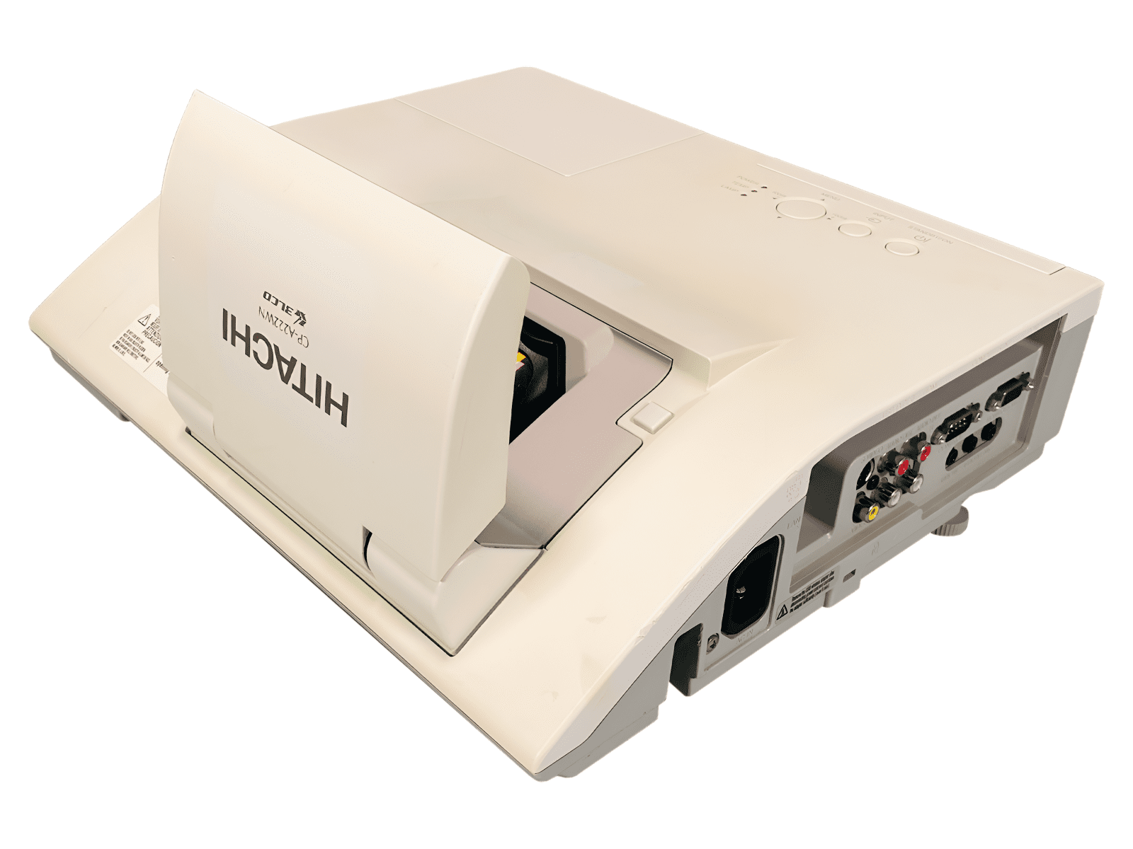 Pre-Owned Hitachi CP-A222WN - 3LCD Projector Ultra Short-Throw Full HD ...