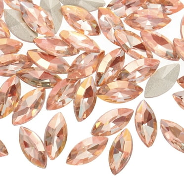 Tizuqe 100pcs 10mm Colorful Rhinestones Beads Round Diamond Bead for ...