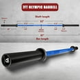 7ft Olympic Barbell Bar for Weightlifting, Bench Press,Deadlifts,Squats ...