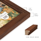 Woodgrain 8 in. x 10 in. Chestnut Picture Frame - Walmart.com
