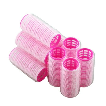 Small Size Hair Rollers Curlers Self Grip Holding Rollers Hairdressing ...