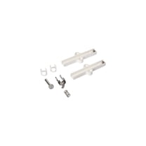 UFLEX Hydraulic OB Hose Kit with Pre-Crimped Brass Fittings and Bend ...