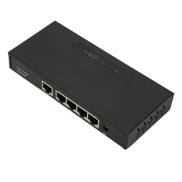 Gigabit Ethernet Switch 78W 5 Ports RJ45 2500Mbps 1000Mbps Self Adaptive Gigabit PoE Switch For ...