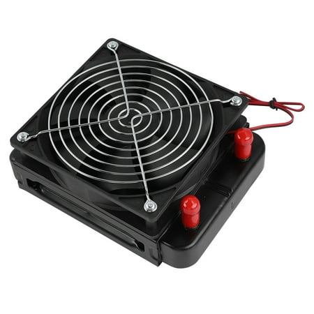 Water Cooling Radiator Fan, 120mm 10 Tubes Aluminum Heat Exchanger ...