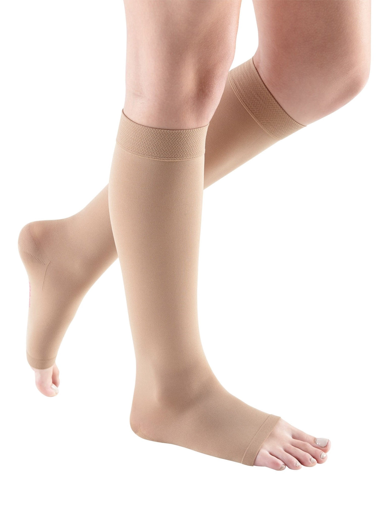 mediven comfort, 20-30 mmHg, Calf High Compression Stockings, Open Toe ...