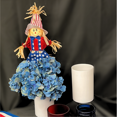 Patriotic Scarecrow Decorations for Halloween or Thanksgiving ...