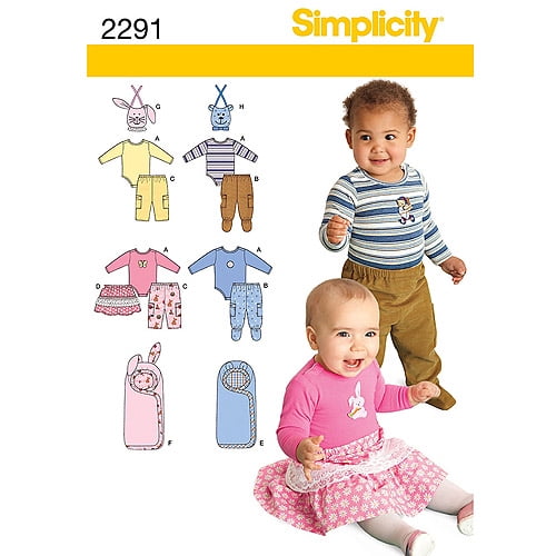 Simplicity Babies' Size XXS-L Sportswear Pattern, 1 Each - Walmart.com