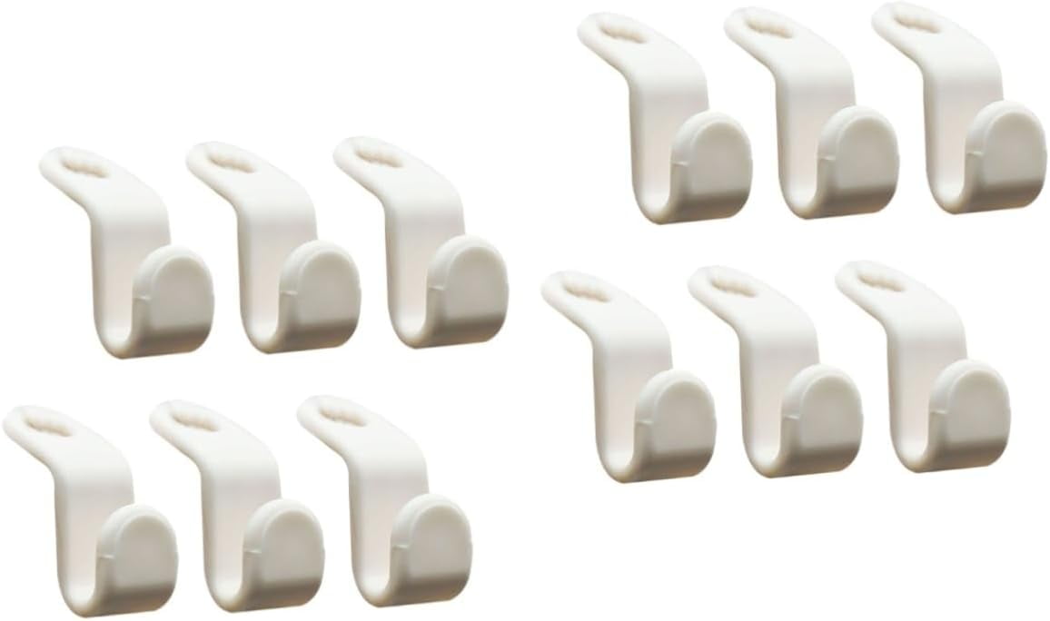 24 Pcs Plastic Hooks for Hanging Heavy Duty Hangers Heavy Duty Hook ...