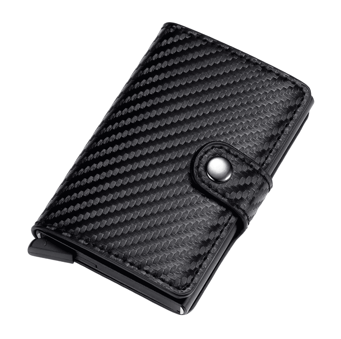 Cartera Tarjetero De Hombre Con Protección Rfid, Color Negro | Walmart ...