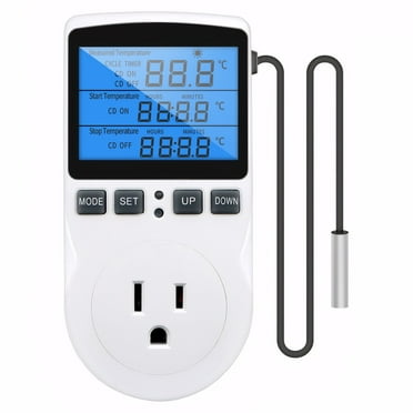 Evaporative Cooler Controller - Digital 2-Speed 115V Thermostat - LCD ...