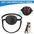 GIXUSIL Adjustable Dog Eye Patch, 1Pcs Single Eyepatch Protective Eye ...