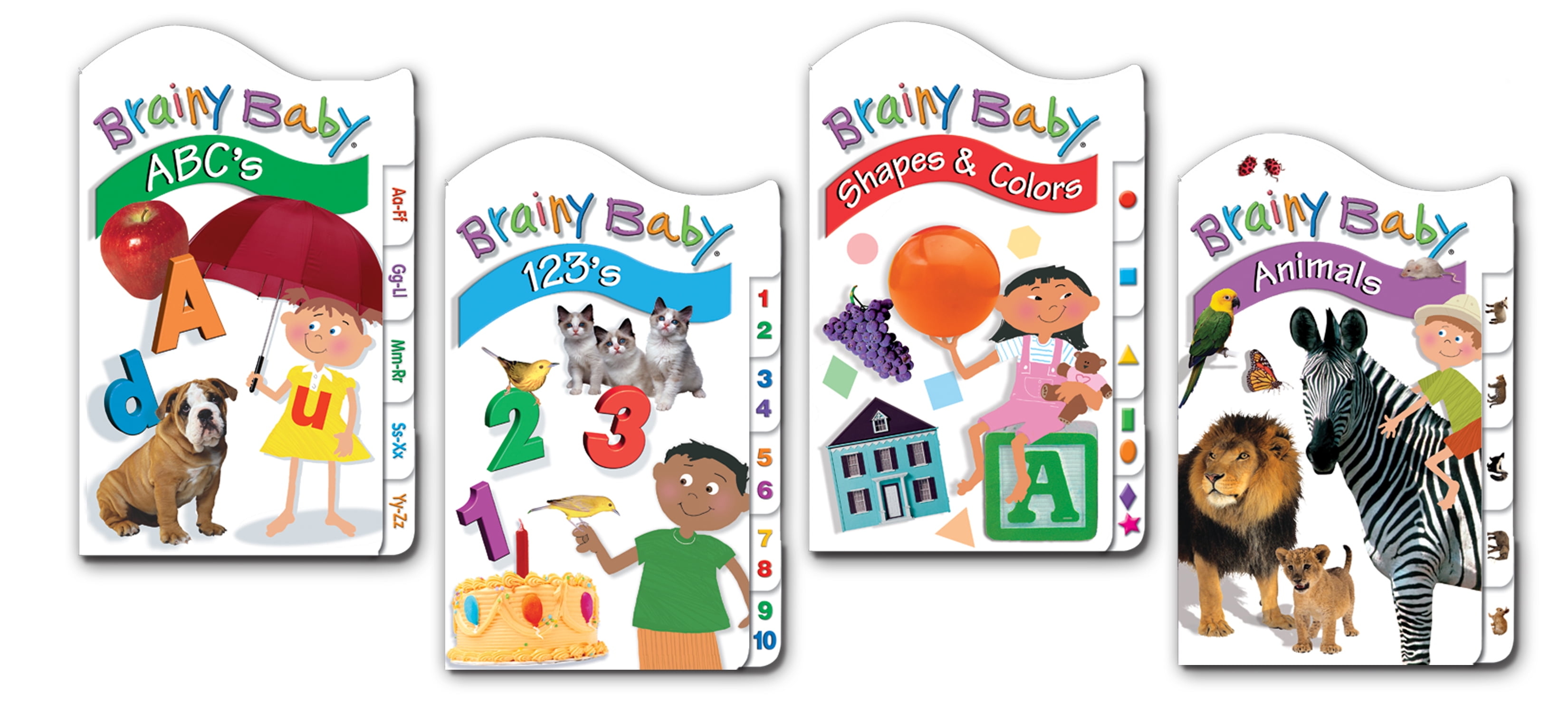 Brainy Baby Teach Your Child ABCs 123s Animals Shapes And Colors Brainy Baby Teach Your Child ABCs 123s Animals Shapes And Colors