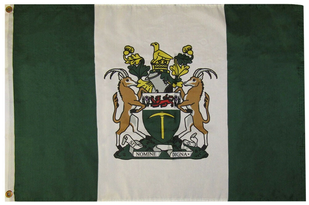 2x3 Rhodesia Rhodesian Country Premium 100D Woven Poly Nylon Flag 2'x3 ...