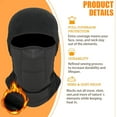 Balaclava Ski Mask Thermal Full Face Covering for Men Women Cold ...