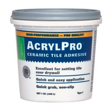 Custom Building Products AcrylPro Ceramic Tile Adhesive 1 gal - Walmart.com