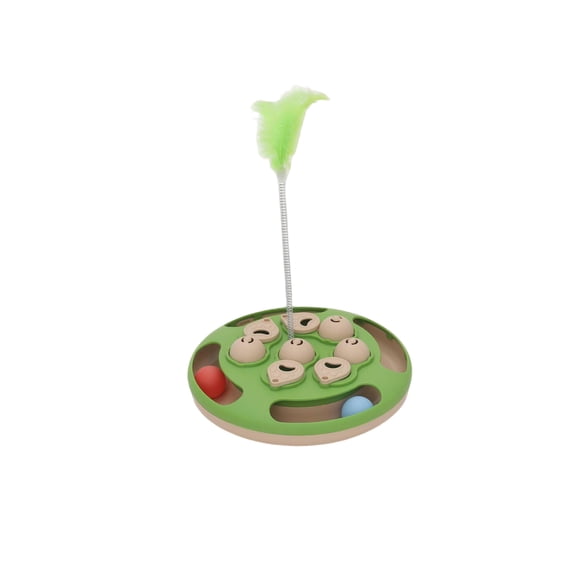 Pet Toy, Cat & Dog Treat Dispensing Puzzle Feeder - Hide & Seek Snuffle ...