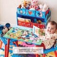 Mickey Mouse 4-Piece Toddler Playroom Set – Includes Table, 2 Chairs ...