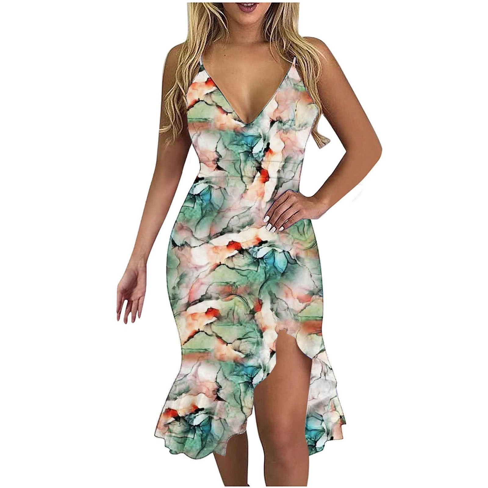 Mchoice Summer Dresses For Women Womens Dresses Dress For Women Loose V