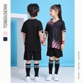 Boys Outfits Football Sports Kids Basketball Tracksuit Shorts and T ...