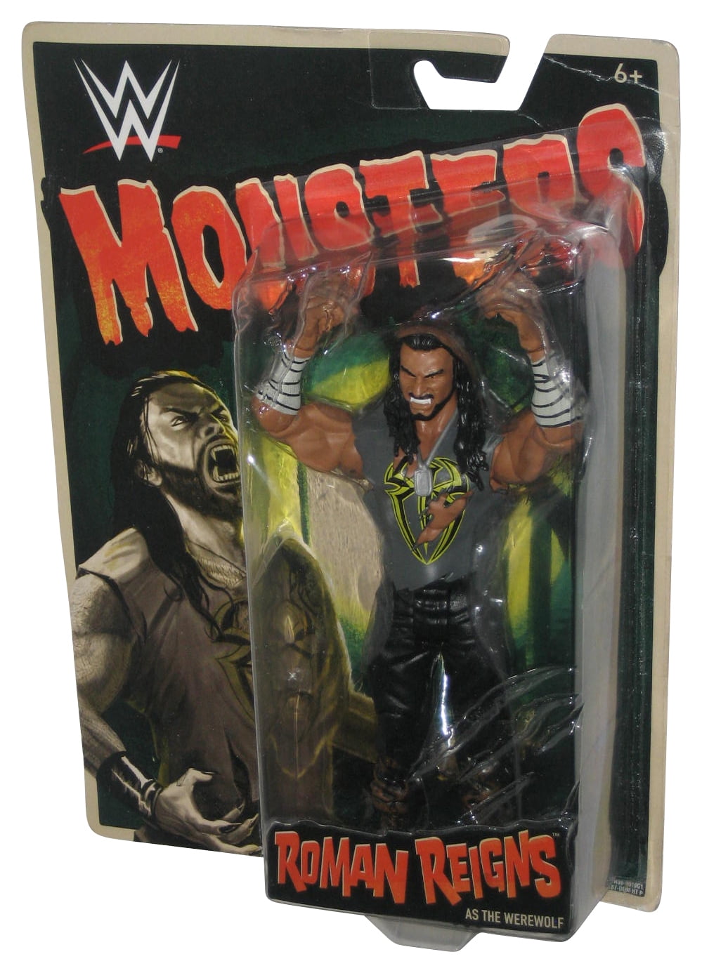WWE Monsters Roman Reigns Werewolf (2017) Mattel Action Figure ...