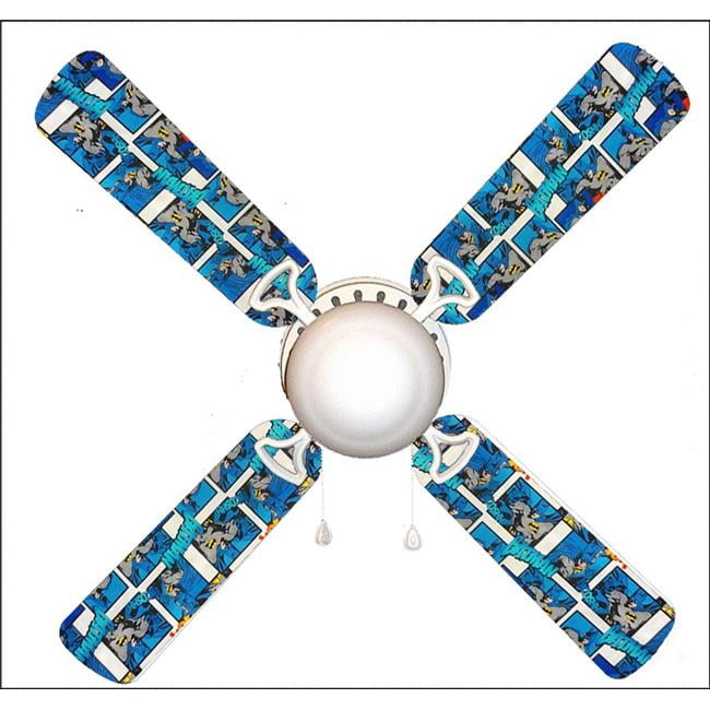 888 Cool Fans F42-0001007 42 in. Batman Superhero 4-Blades Ceiling Fan ...