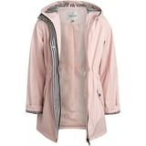 URBAN REPUBLIC Girls Rain Jacket - Lightweight Slicker Shell Vinyl ...