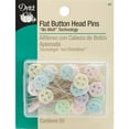 Dritz Flat Button Head Pins 50/Pkg- - Walmart.com