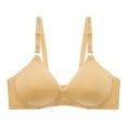 Sdnall No Underwire Push Up Bras For Women Oversized Bra Thin Without Steel Ring Breasted Lace