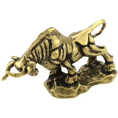 YDHely Bull Figurine Feng Shui Fortune Bull Statue Ox Year Figurine Ox ...