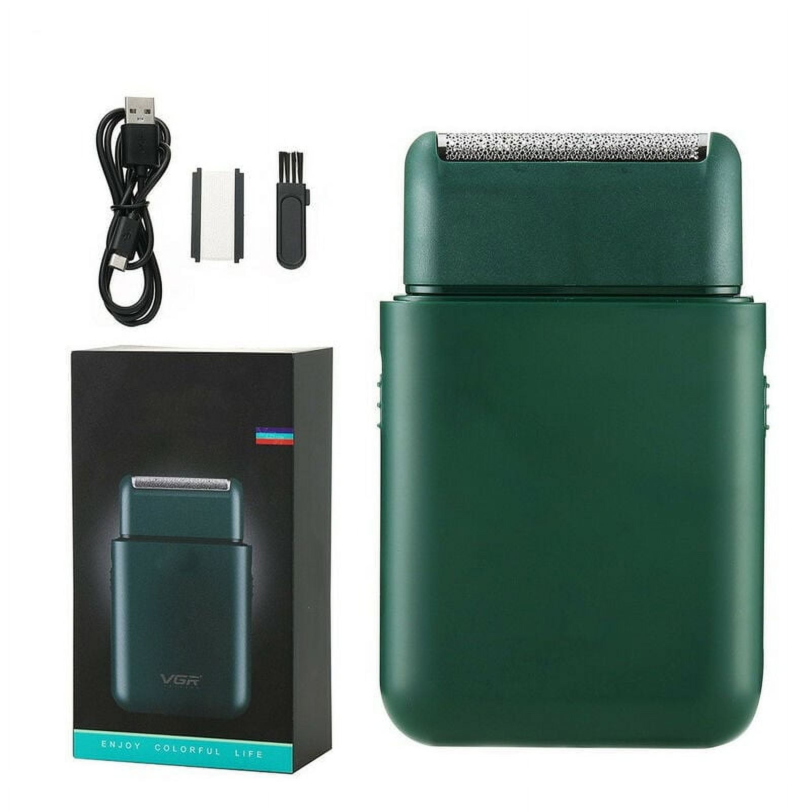 Afeitadora eléctrica doble, afeitadora profesional recargable para ...