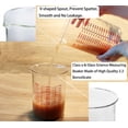 2026 Best 2000ML (64Oz/8Cup) High Borosilicate Glass Measuring Beaker ...