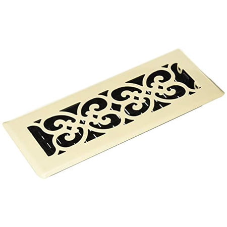 Decor Grates FS310-AL Floor Register, 3-Inch by 10-Inch, Almond ...