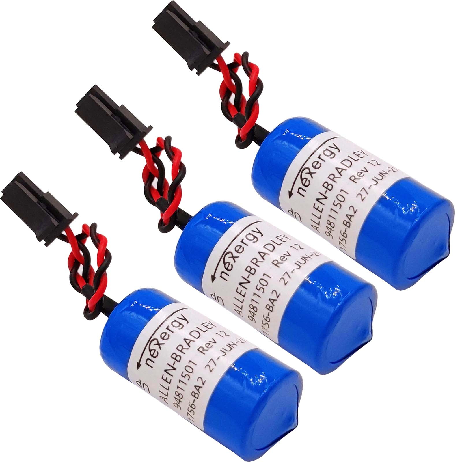 3pc For ALLEN-BRADLEY 1756-BA2 PLC Controller Battery BR2/3A-AB ...