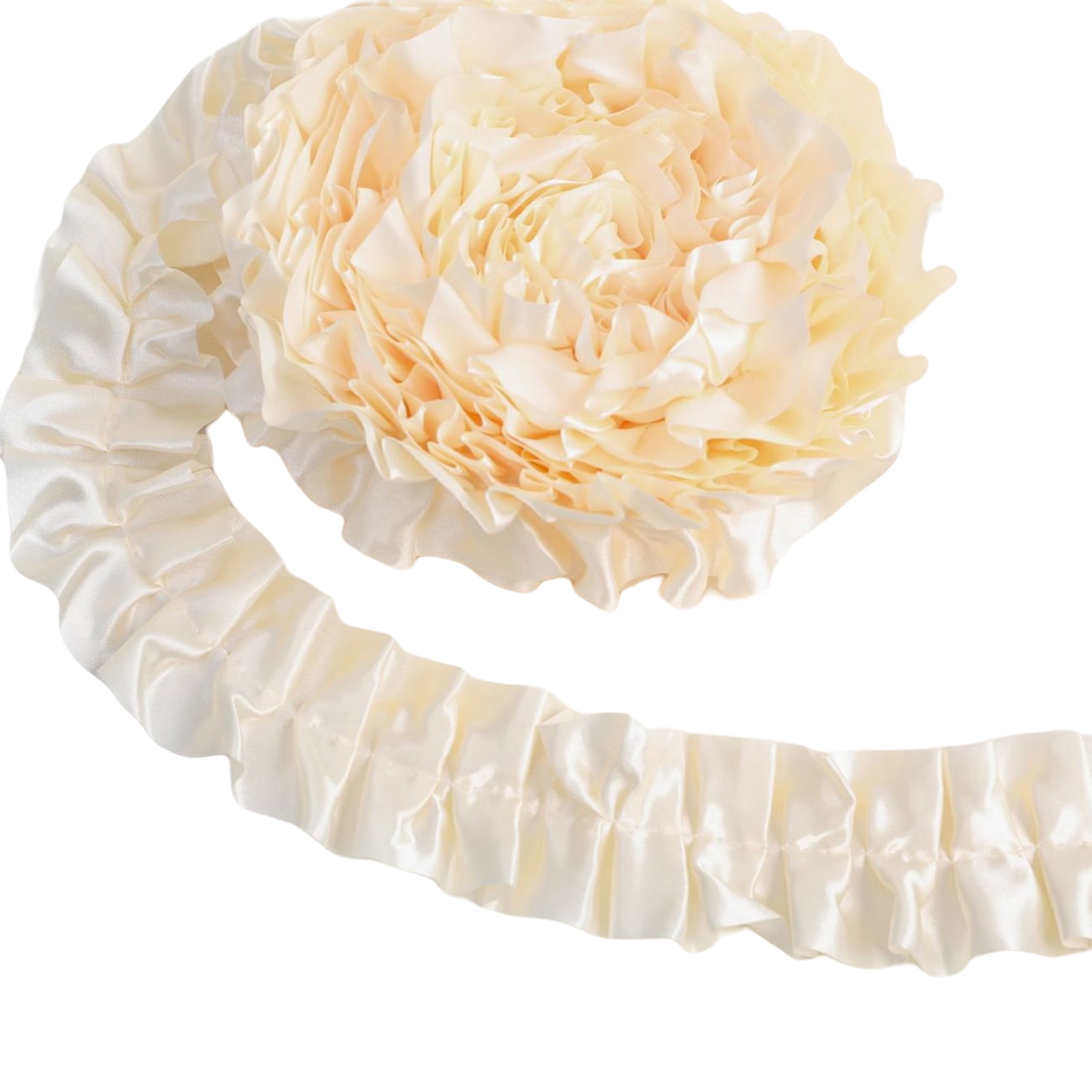 huanledash 1 Roll Flower Wrapping Ribbon Pleating Design Recyclable ...