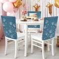 Decorative Chair Back Cover One Size x2 Chair Cover Dining Chair ...