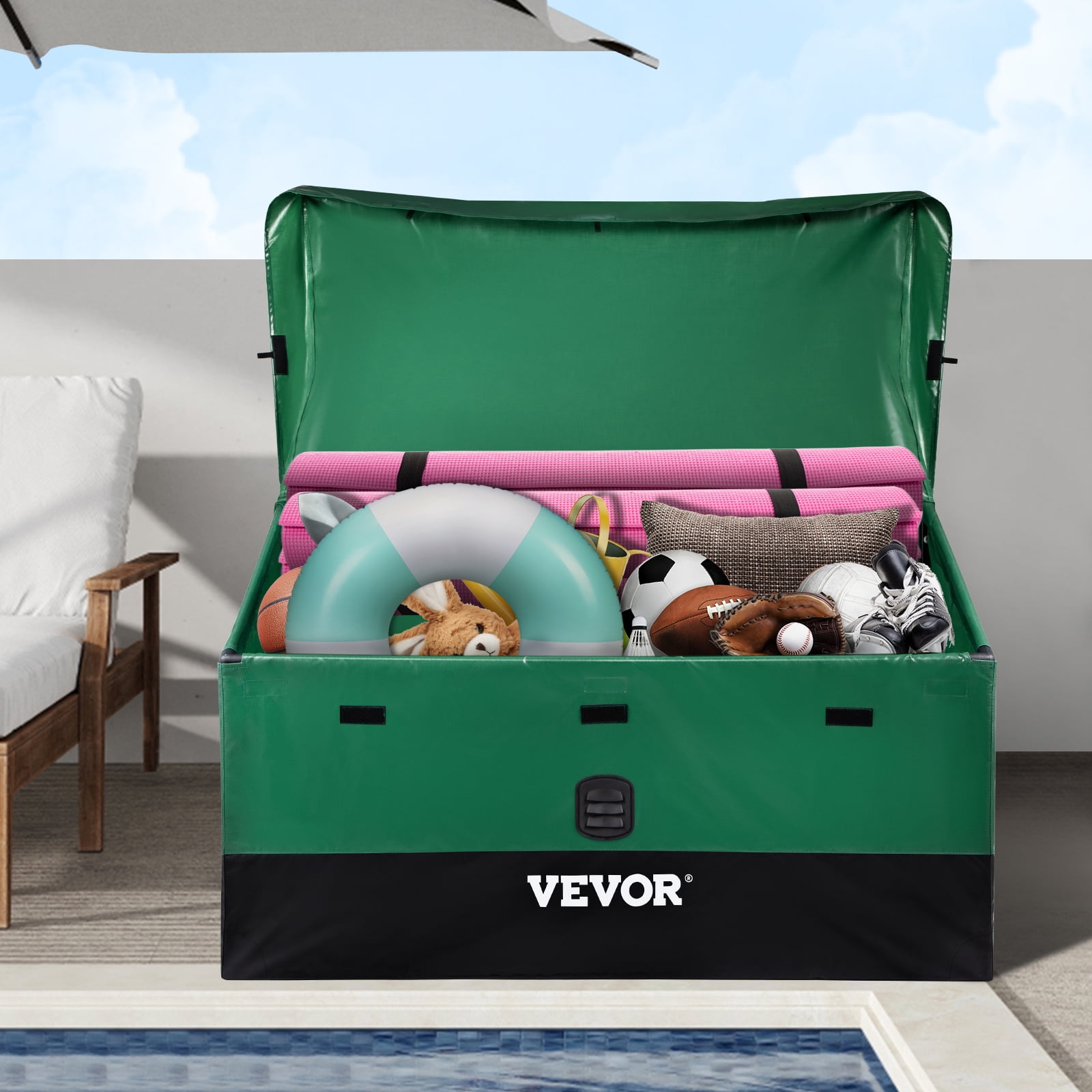 Click here for Vevor Outdoor Storage Box Patio Deck Box 100 Gallo... prices