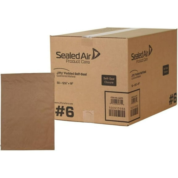 Jiffy Rigi Bag Mailer 5, Square Flap, Self-Adhesive Closure, 10.5 x 14 ...