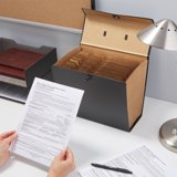Staples Letter-Size Black Case File - Document Storage & Office ...