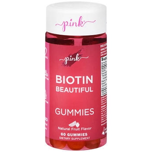 Suplemento Nature's Truth Pink Biotina Beautiful Gummies 60 | Walmart ...