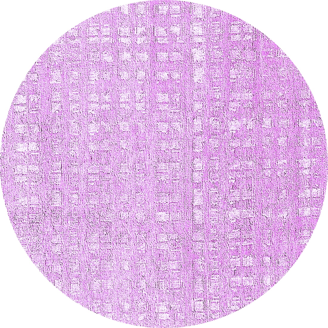 Ahgly Company Indoor Round Solid Purple Modern Area Rugs, 8' Round ...