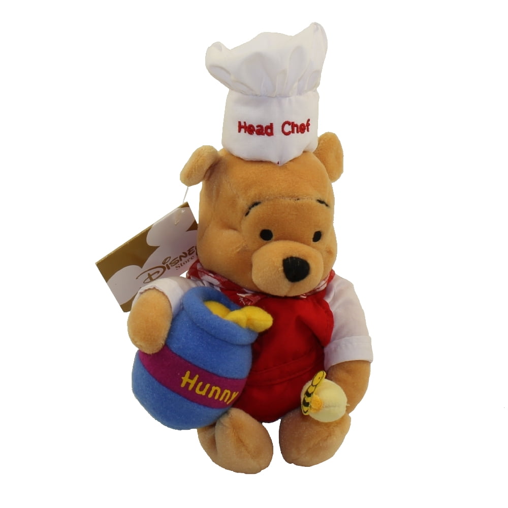 Disney Bean Bag Plush - CHEF POOH (Winnie the Pooh)(8 inch) - Walmart.com