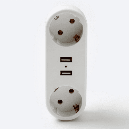 Multifunctional conversion socket 2-bit USB socket Power conversion ...