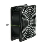 Navepoint AC Fan Kit For Server Rack Cabinet Computer Case 12 cm, 110V ...