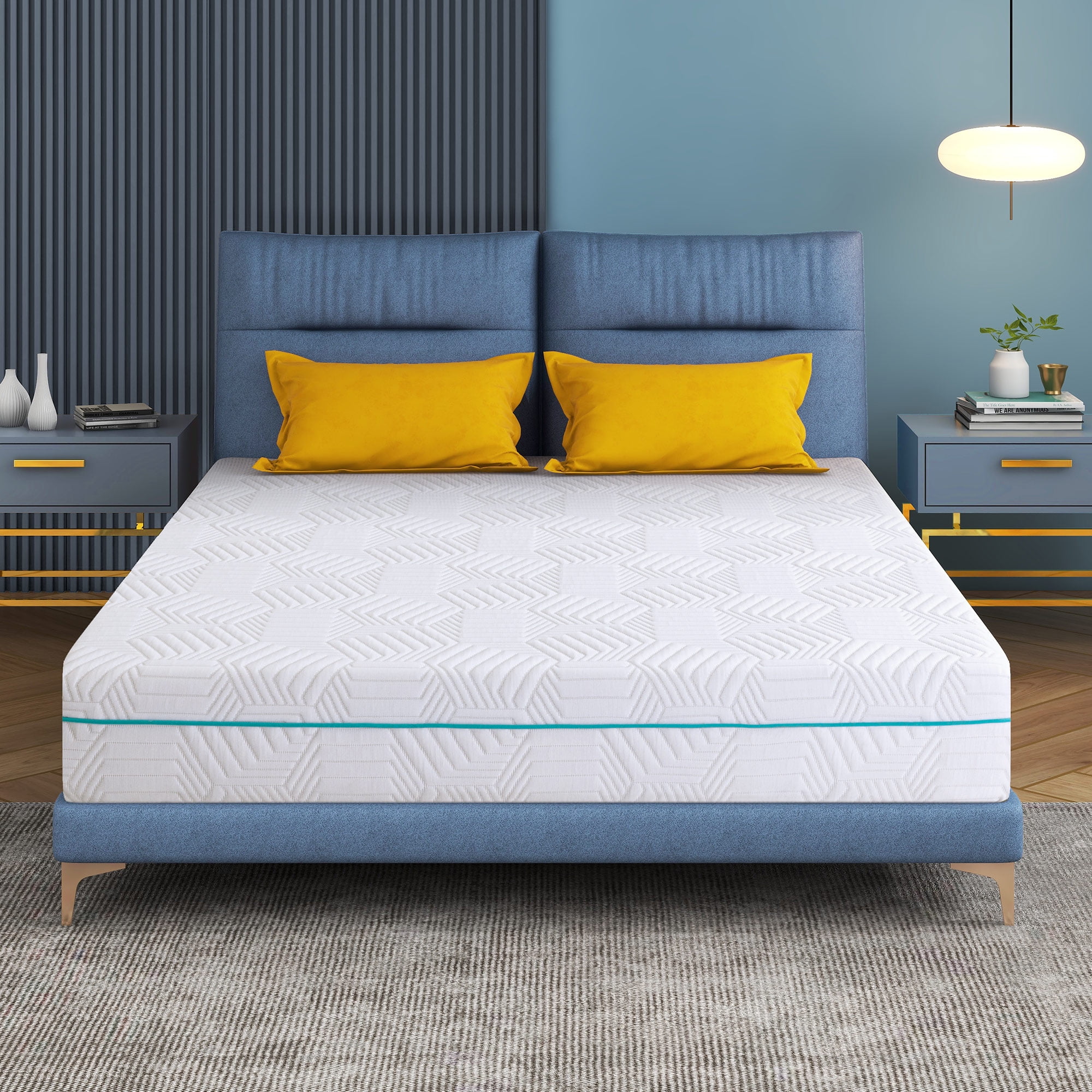 Full Mattress,10 inch Gel Memory Foam Full Size Mattress for Pressure ...